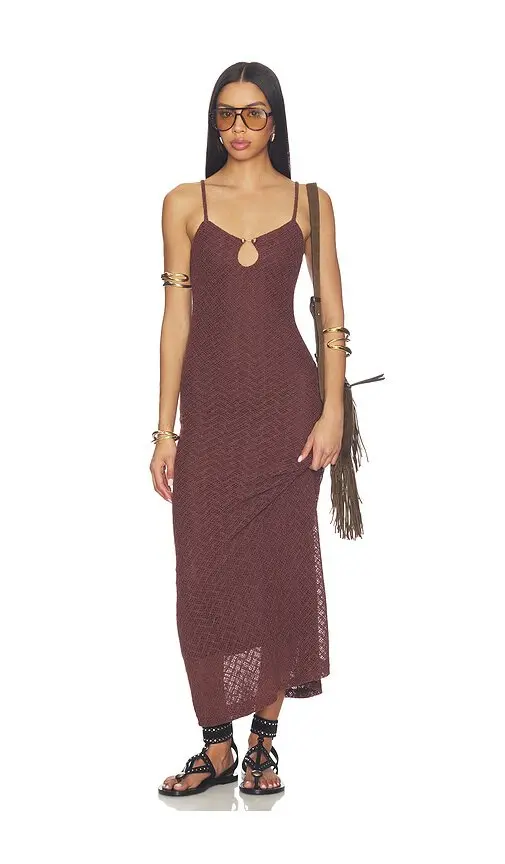Superdown Kailani Maxi Dress - Brown