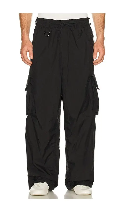 Y3 Nylon 3s Cargo Track Pant - Black