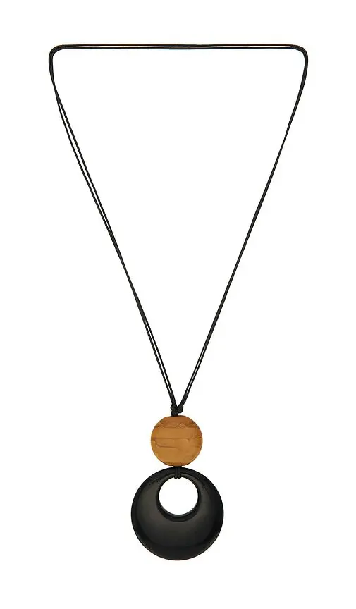 LOVERS AND FRIENDS Cheyenne Necklace In Black,brown - Multi
