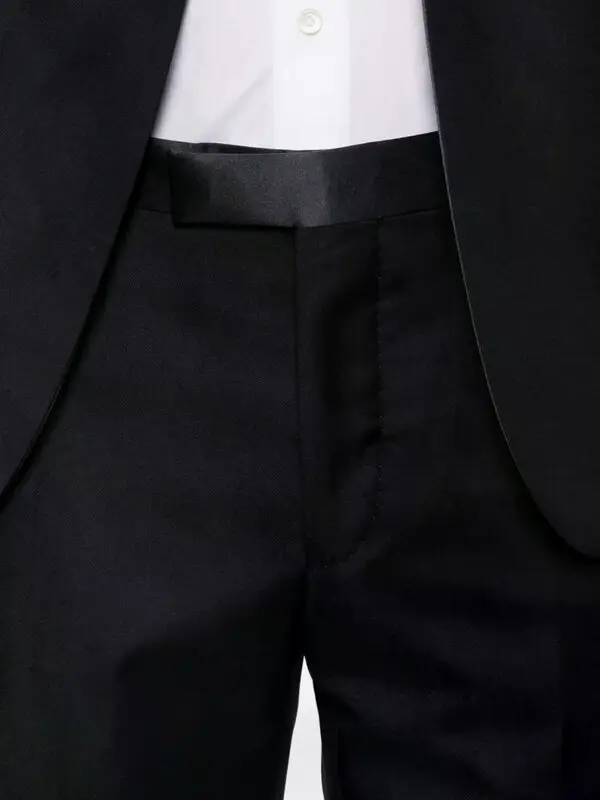 Tagliatore Shawl-lapel Suit - Black