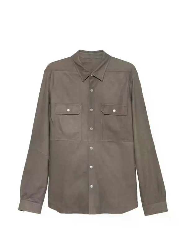 Rick Owens Patch-pocket Jacket - Brown