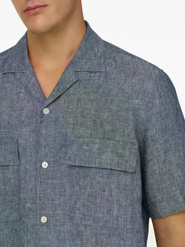 Boggi Milano Camp Collar Shirt