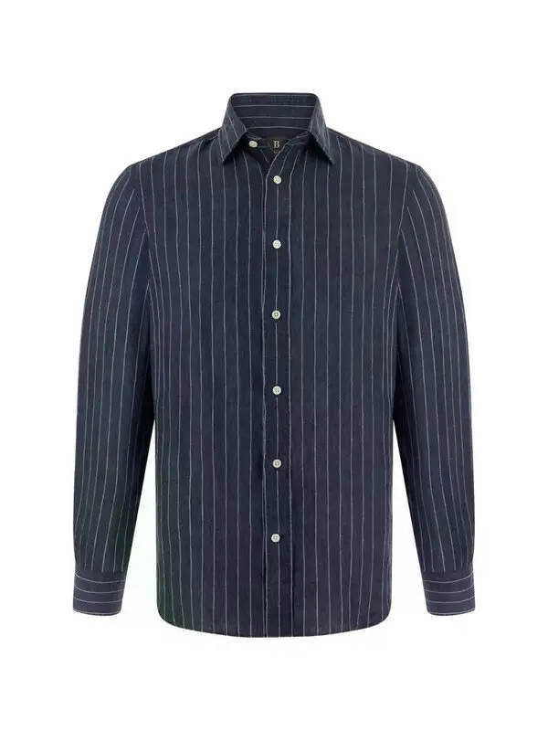 Boggi Milano Regular Fit Linen Shirt