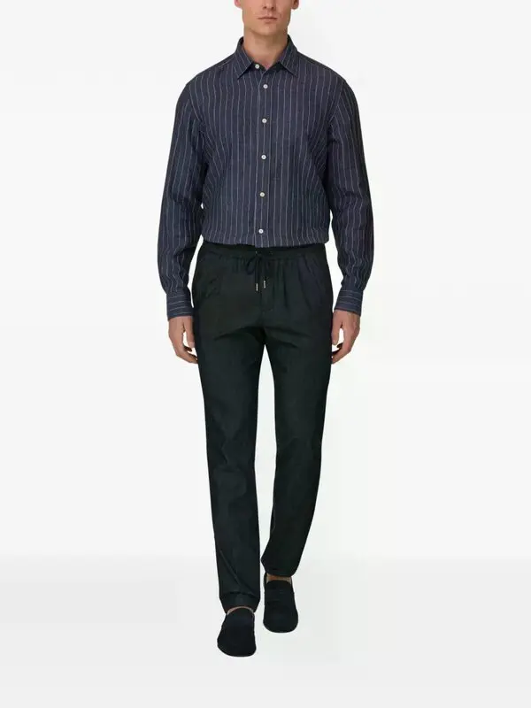 Boggi Milano Regular Fit Linen Shirt