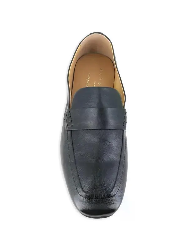 HENDERSON BARACCO Square-toe Leather Loafers