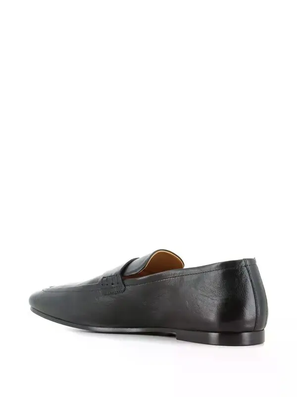 HENDERSON BARACCO Square-toe Leather Loafers