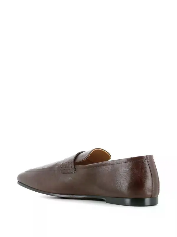 HENDERSON BARACCO Square-toe Leather Loafers
