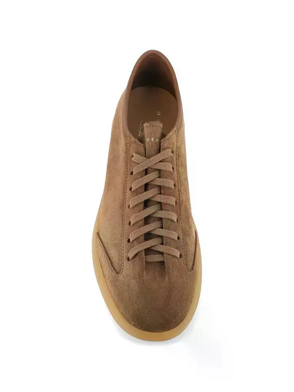 HENDERSON BARACCO Suede Lace-up Sneakers - Brown