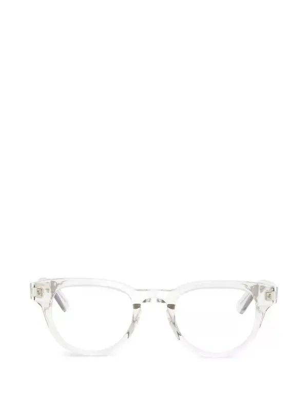 Saint Laurent Sl876 Round-frame Sunglasses - Neutrals