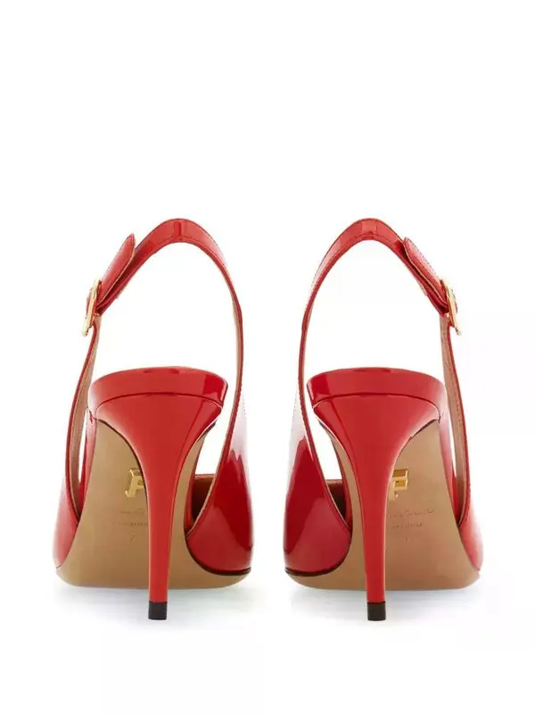 FERRAGAMO 70mm Slingback Pumps - Red