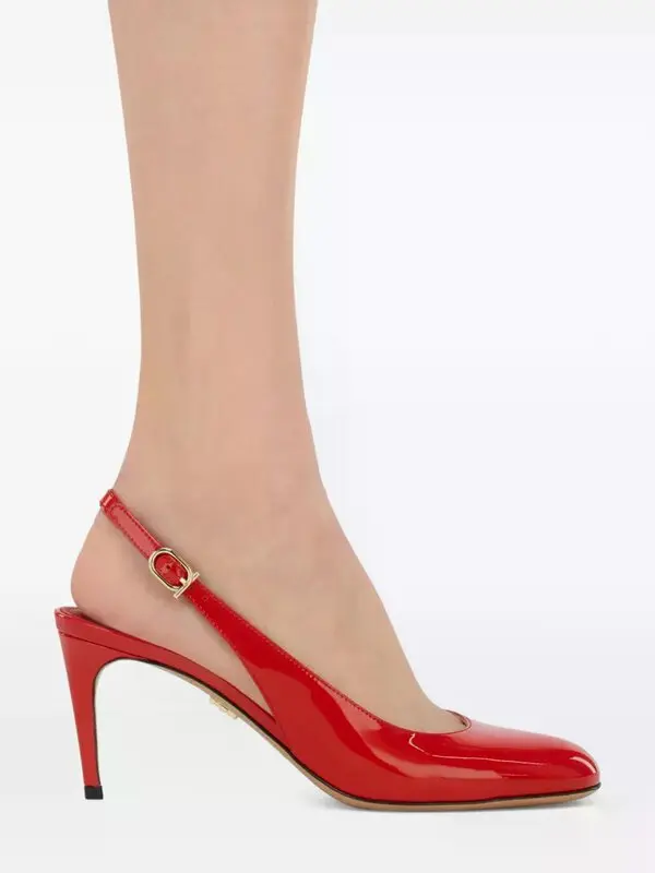 FERRAGAMO 70mm Slingback Pumps - Red