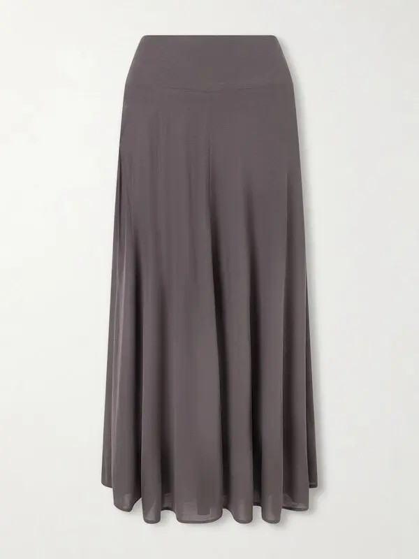 ST. AGNI Tencel™ Lyocell Midi Skirt
