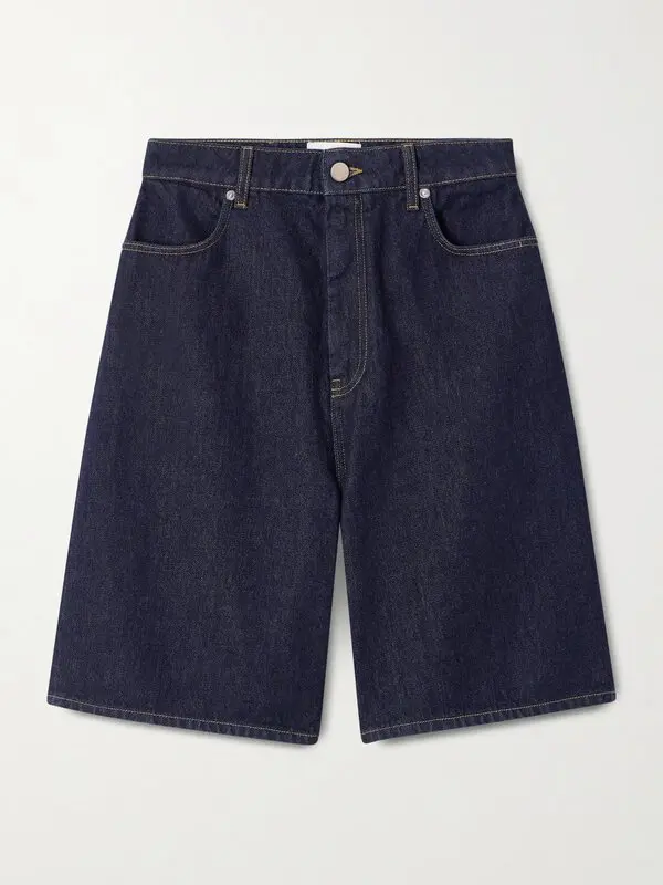 Loulou De Saison Isu Denim Bermuda Shorts
