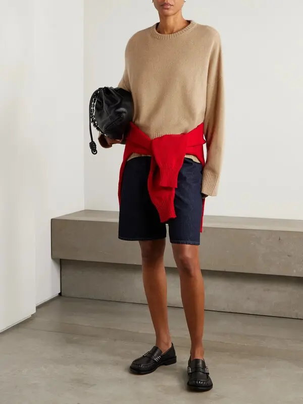Loulou De Saison Isu Denim Bermuda Shorts