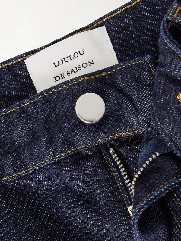 Loulou De Saison Isu Denim Bermuda Shorts