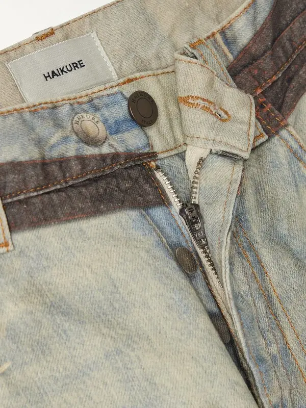 HAIKURE Bonnie Distressed Mid-rise Jeans