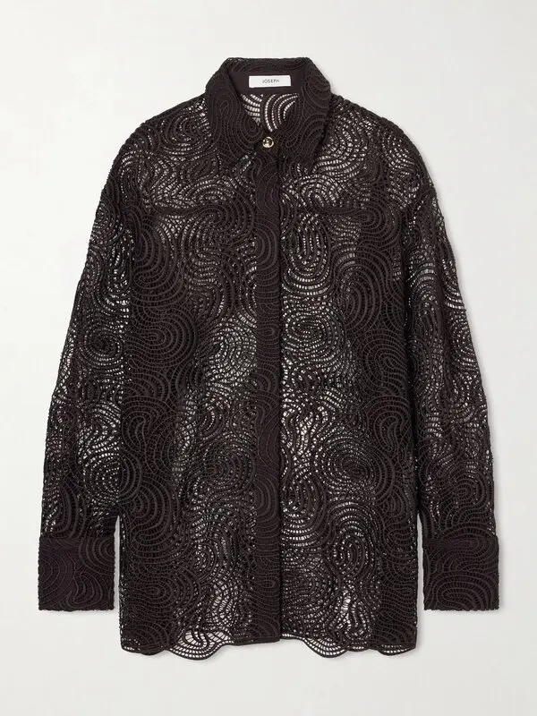 JOSEPH Nyla Lace Shirt