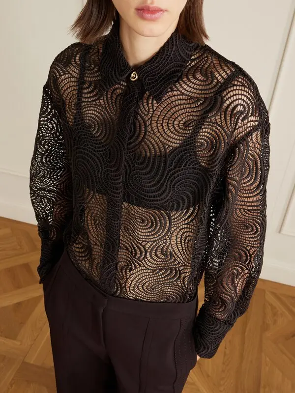 JOSEPH Nyla Lace Shirt