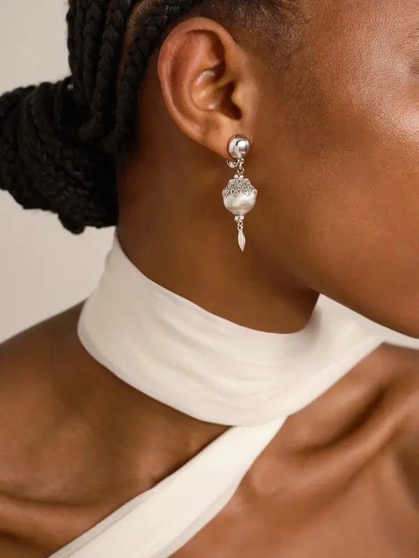 SUSAN CAPLAN Monet -plated Clip Earrings