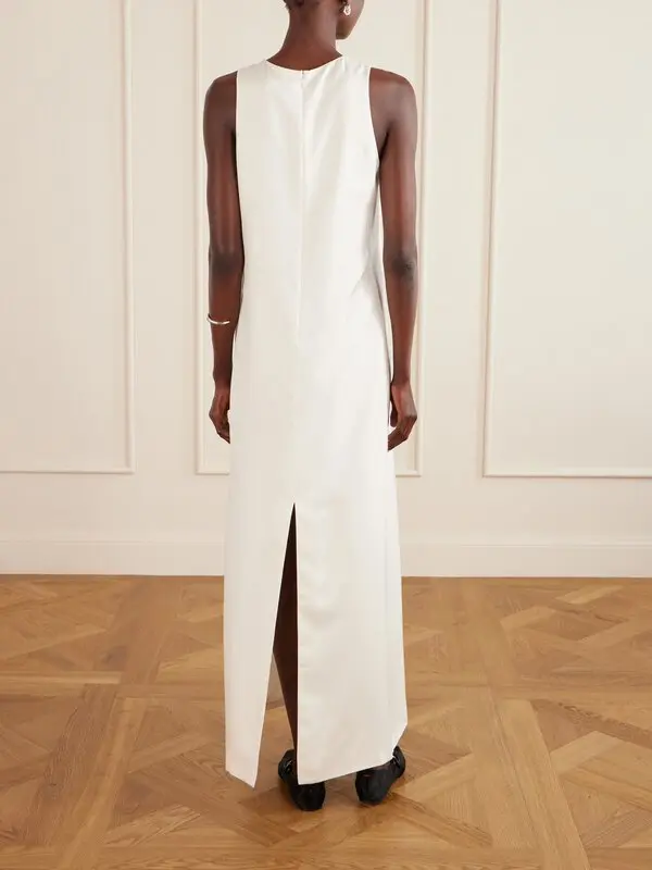 Veronica De Piante Mila Silk Maxi Dress