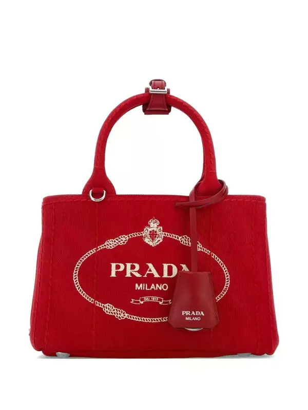 Prada Jardinière Tote Bag - Red