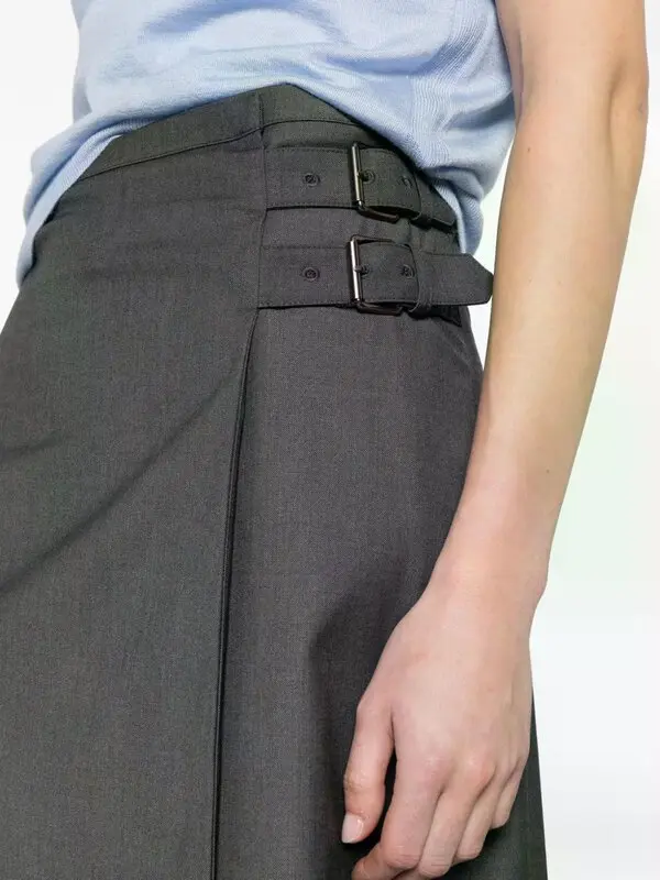 DUNST A-line Midi Skirt