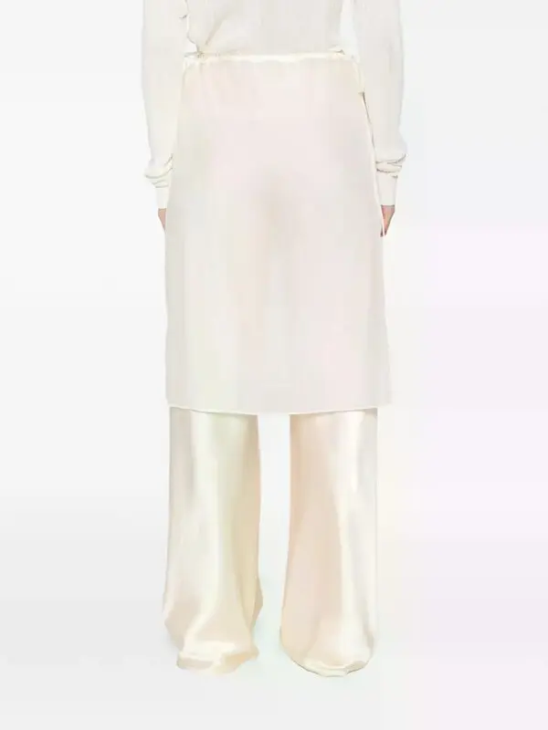 DUNST Midi Skirt With Drawstring