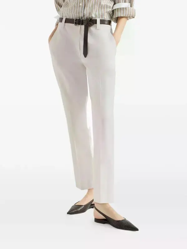 Brunello Cucinelli Cotton Twill Trousers