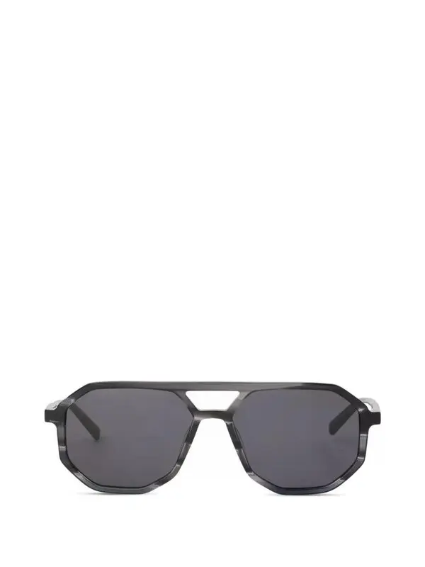 Karl Lagerfeld Pilot Frame Sunglasses - Grey
