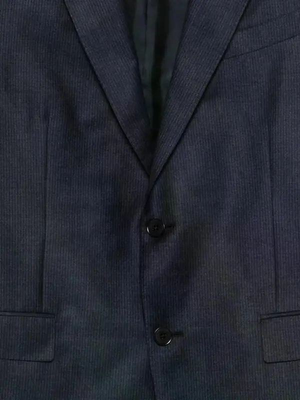 Zegna Pinstripe Two-piece Suit - Blue
