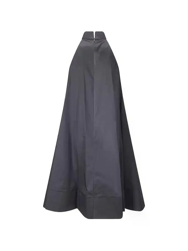 M.S.M. Halterneck Pleated Dress