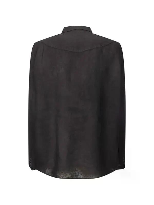 M.S.M. Chest-pocket Linen Shirt