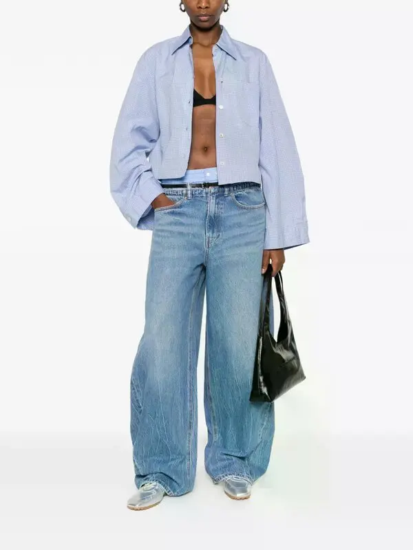 Alexander Wang Pocket Belted Jeans - Blue