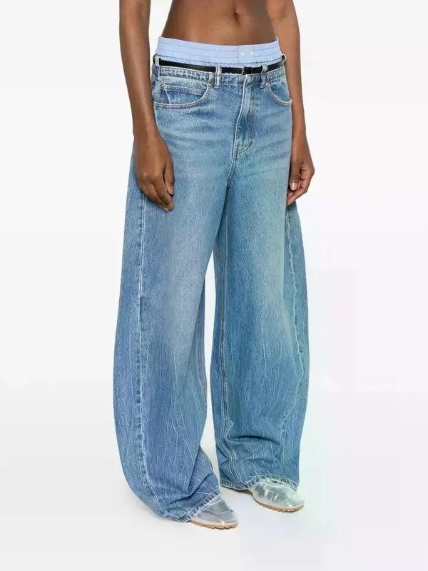Alexander Wang Pocket Belted Jeans - Blue