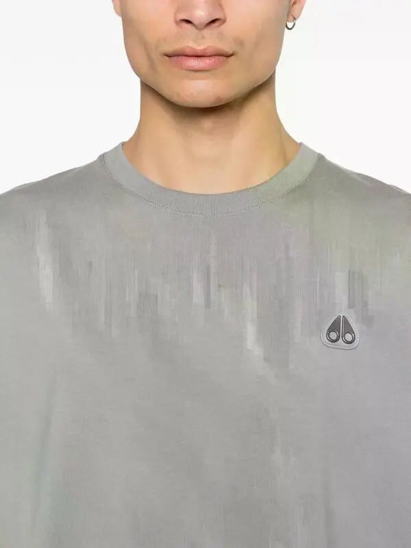 Moose Knuckles Crescent Appliqué T-shirt