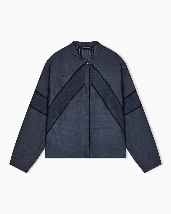 Giorgio Armani Linen And Lyocell Shirt