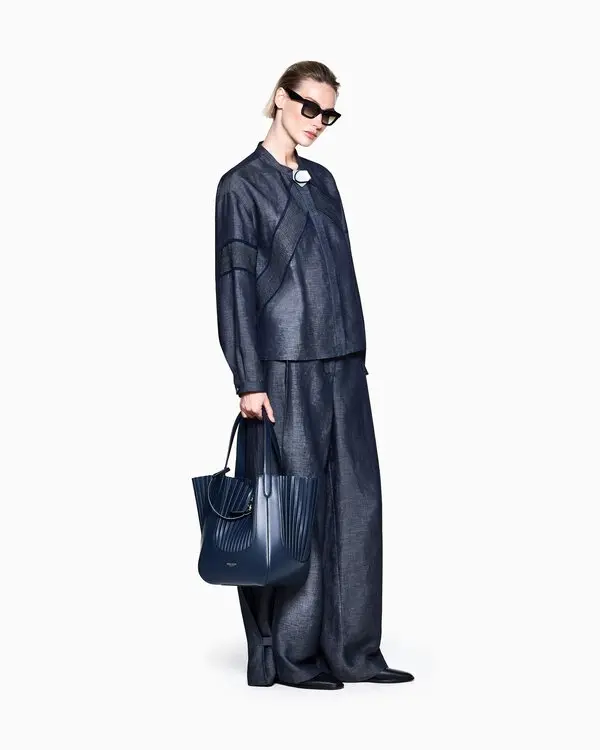 Giorgio Armani Linen And Lyocell Shirt