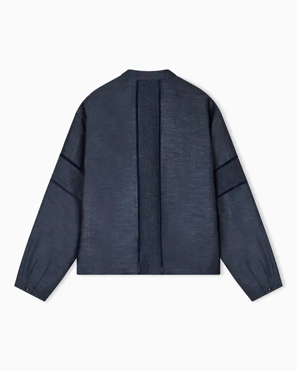 Giorgio Armani Linen And Lyocell Shirt
