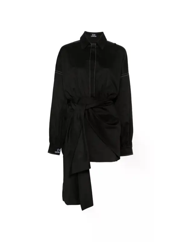 CATALINA Knot-detail Shirt Dress