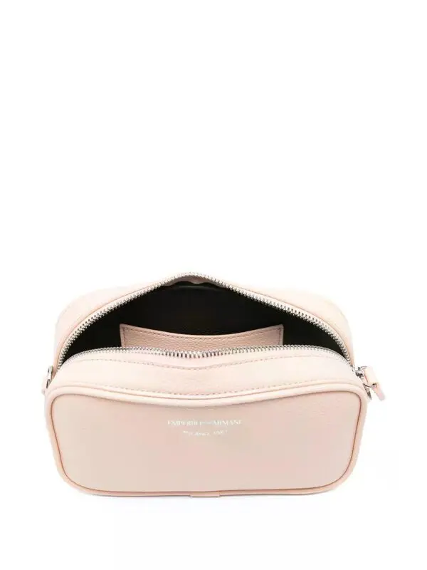 Emporio Armani Logo Strap Cross Body Bag - Pink