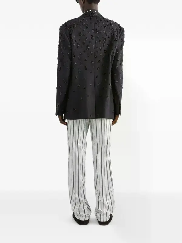 Dolce & Gabbana Single-breasted Embroidered Jacket