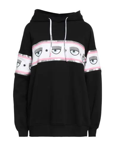 CHIARA FERRAGNI Sweatshirt In Light Cotton - Black