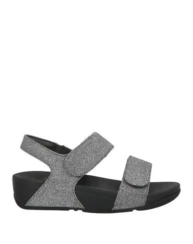 Fitflop Sandals Size Textile Fibers - Gunmetal