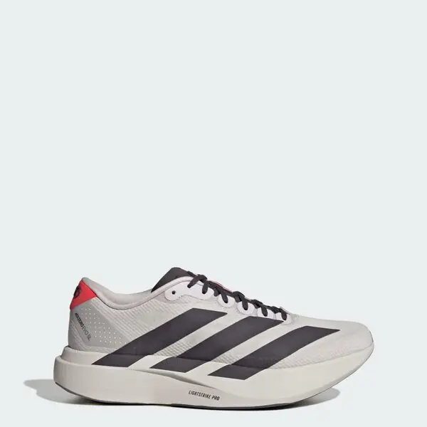 Adidas Adizero Evo Sl Woven Audi Revolut F1 Team Sneakers - Chalk Pearl / Utility Black / Hi-res Red