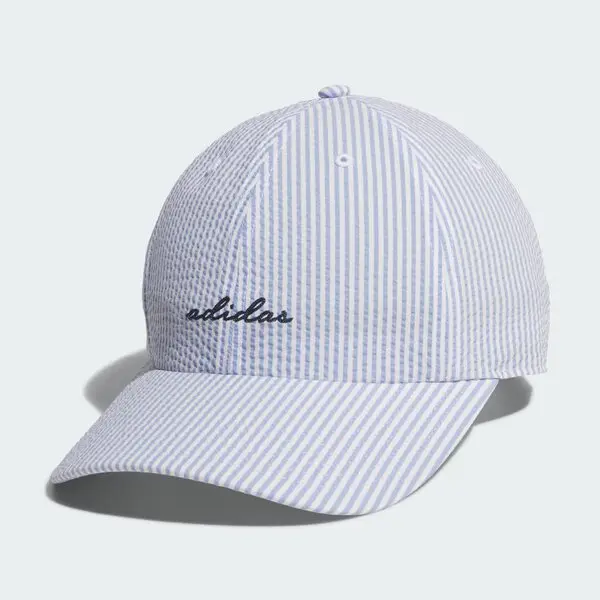 Adidas Seersucker Cap - Ash Blue / Collegiate Navy