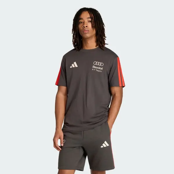 Adidas Audi Revolut F1 Team Dna Short Sleeve Tee - Utility Black