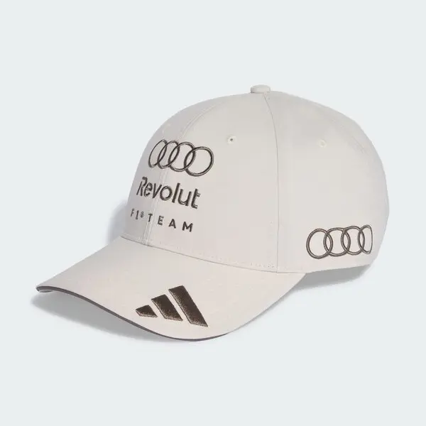 Adidas Audi Revolut F1 Team Baseball Cap - Chalk Pearl