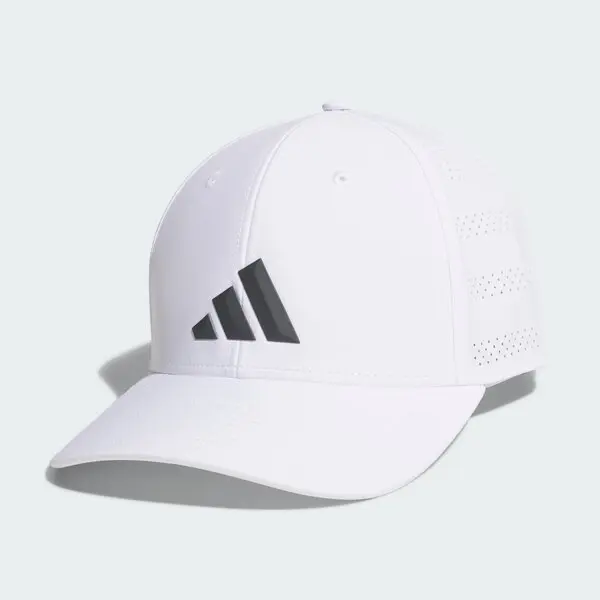 Adidas Gameday 5 Stretch Fit Cap - White / Grey