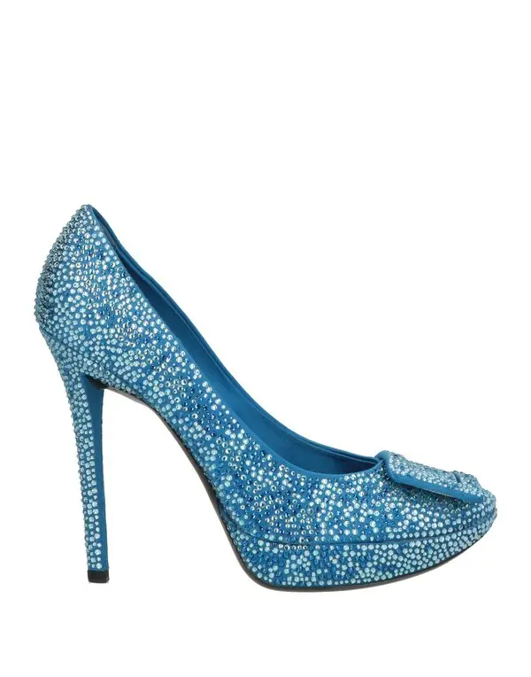 ROGER VIVIER Pumps With Appliqués And Crystals