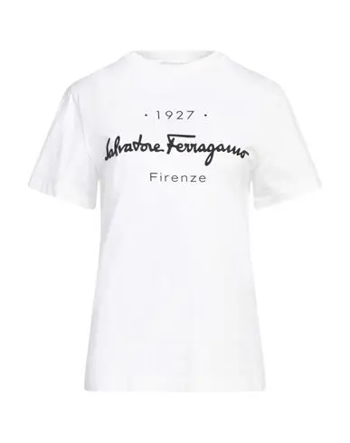 FERRAGAMO T-shirt Size Cotton - White